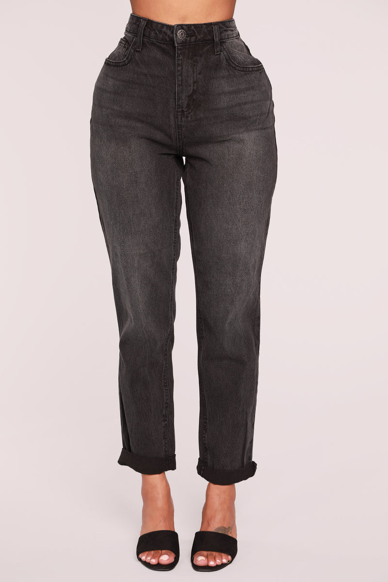 Good Girl Gone Bad High Rise Boyfriend Jeans - Black | Fashion Nova ...