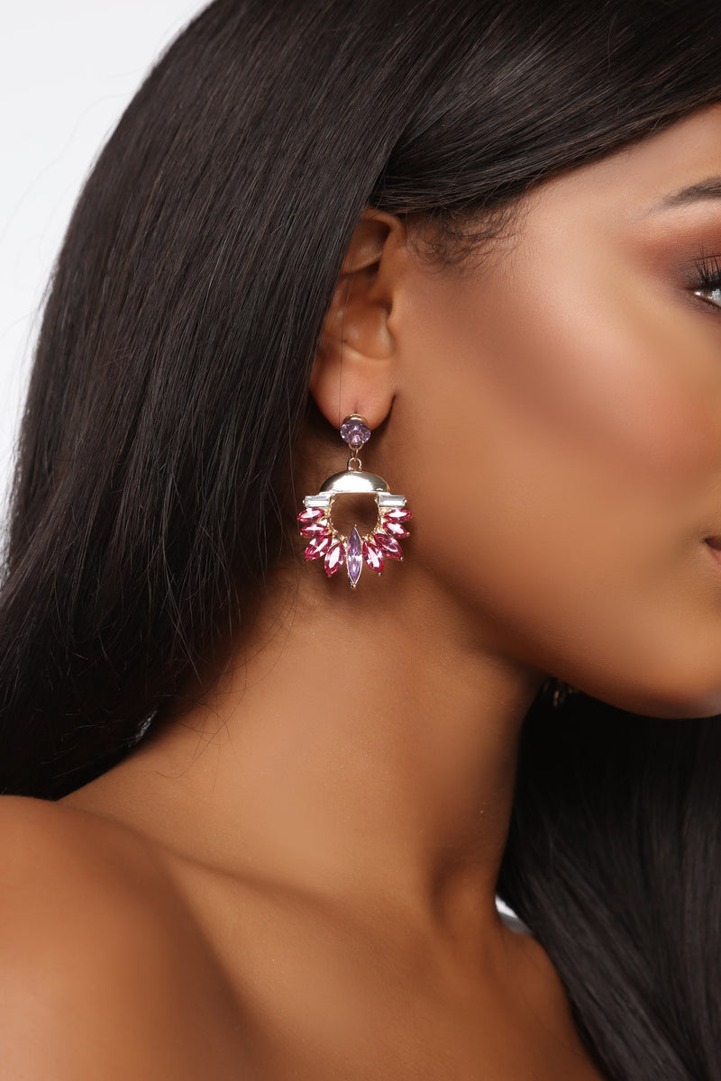 Color Me Perfect Earrings - Gold/Multi | Fashion Nova, Jewelry ...