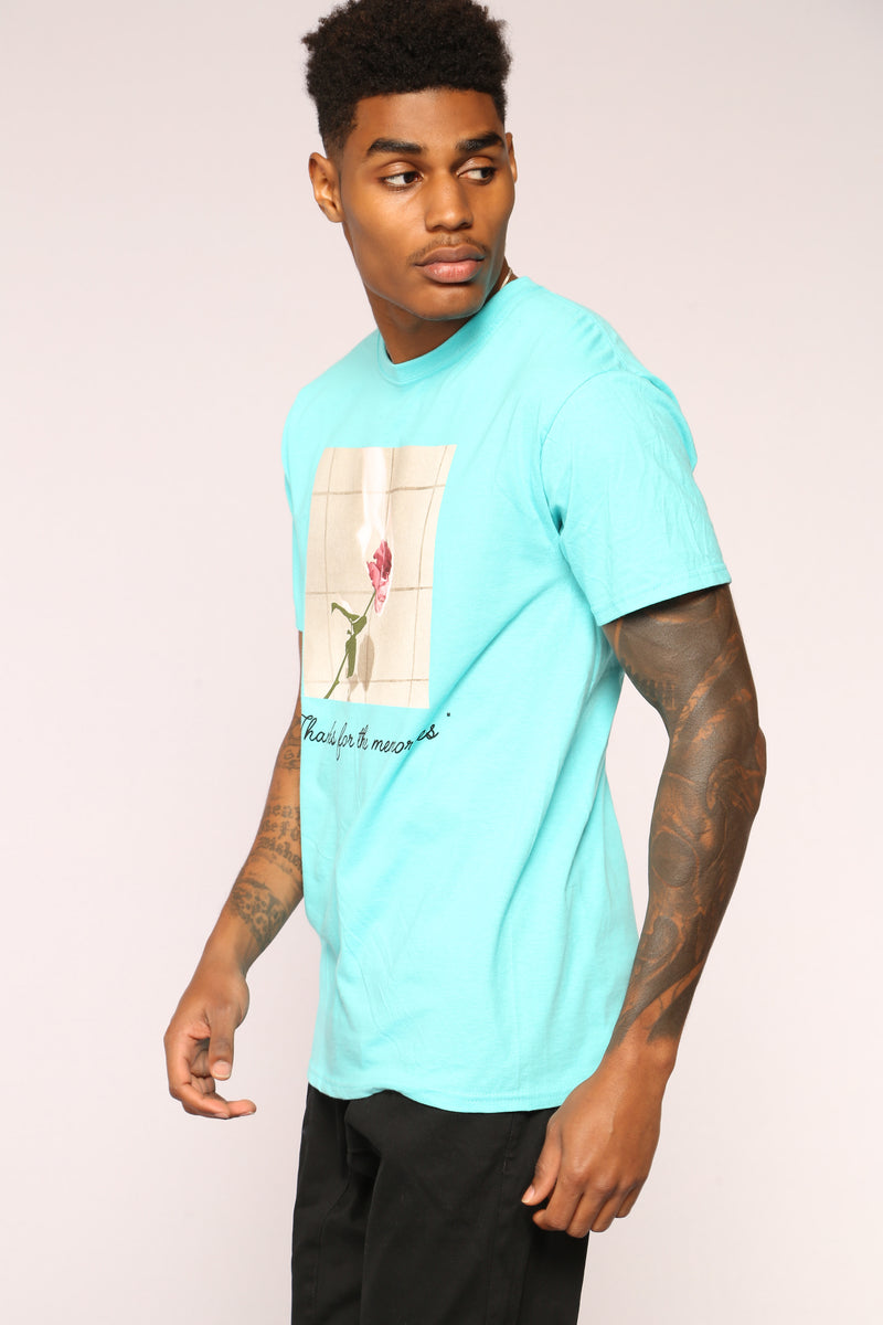 Memories Tee - Mint | Fashion Nova, Mens Graphic Tees | Fashion Nova