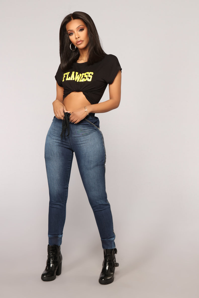 I Look Flawless Tee - Black | Fashion Nova, Screens Tops and Bottoms ...
