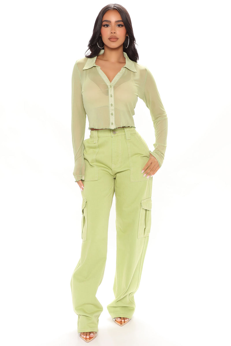 To Be Loved Mesh Top - Chartreuse | Fashion Nova, Knit Tops | Fashion Nova