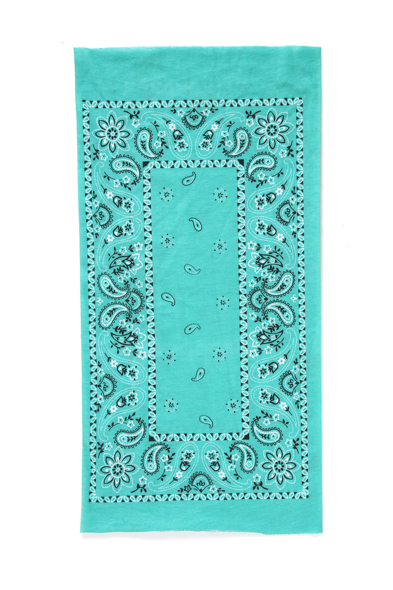 Bandana Sleeve Face Mask - Green | Fashion Nova, Facemasks | Fashion Nova