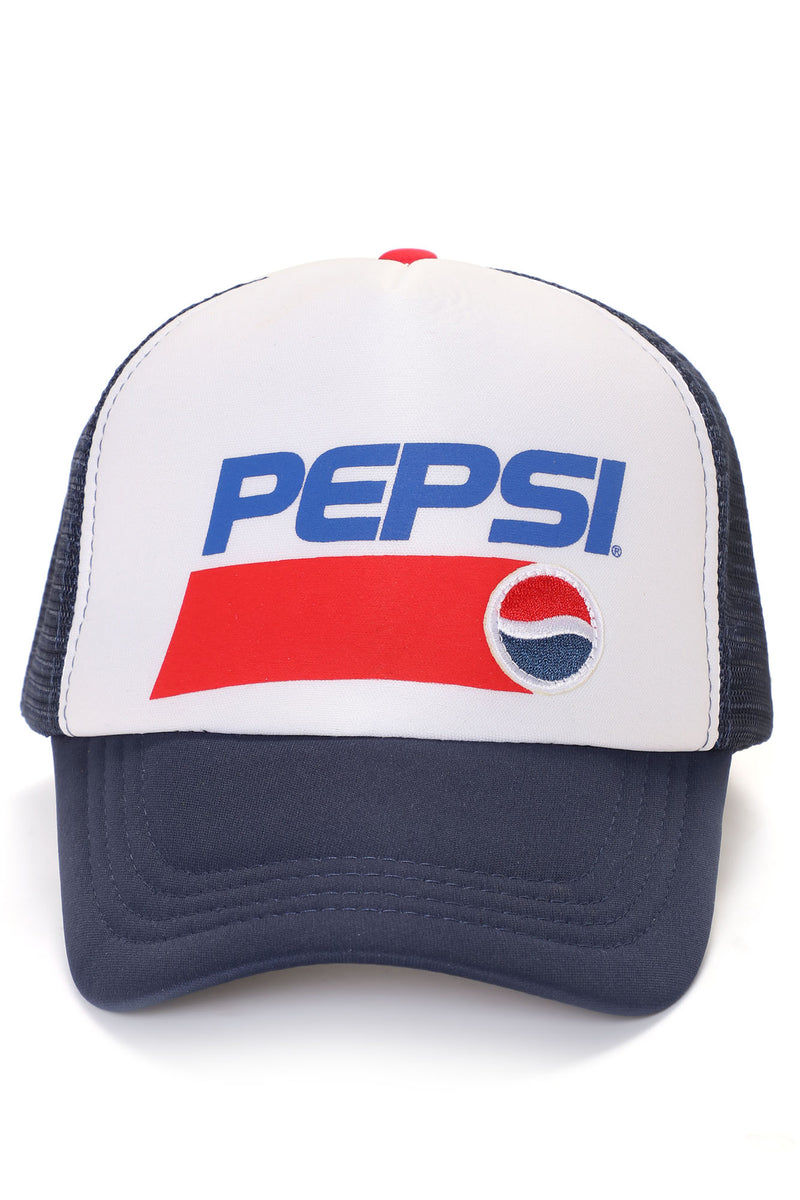 Pepsi Bottle Trucker Hat - Blue/combo | Fashion Nova, Accessories ...