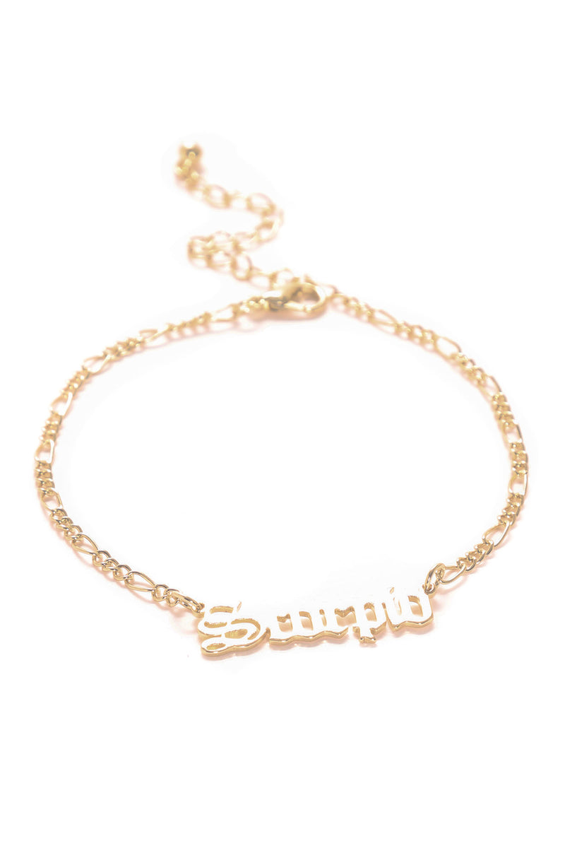 Tell Me Your Sign Scorpio Anklet - Gold | Fashion Nova, Jewelry ...