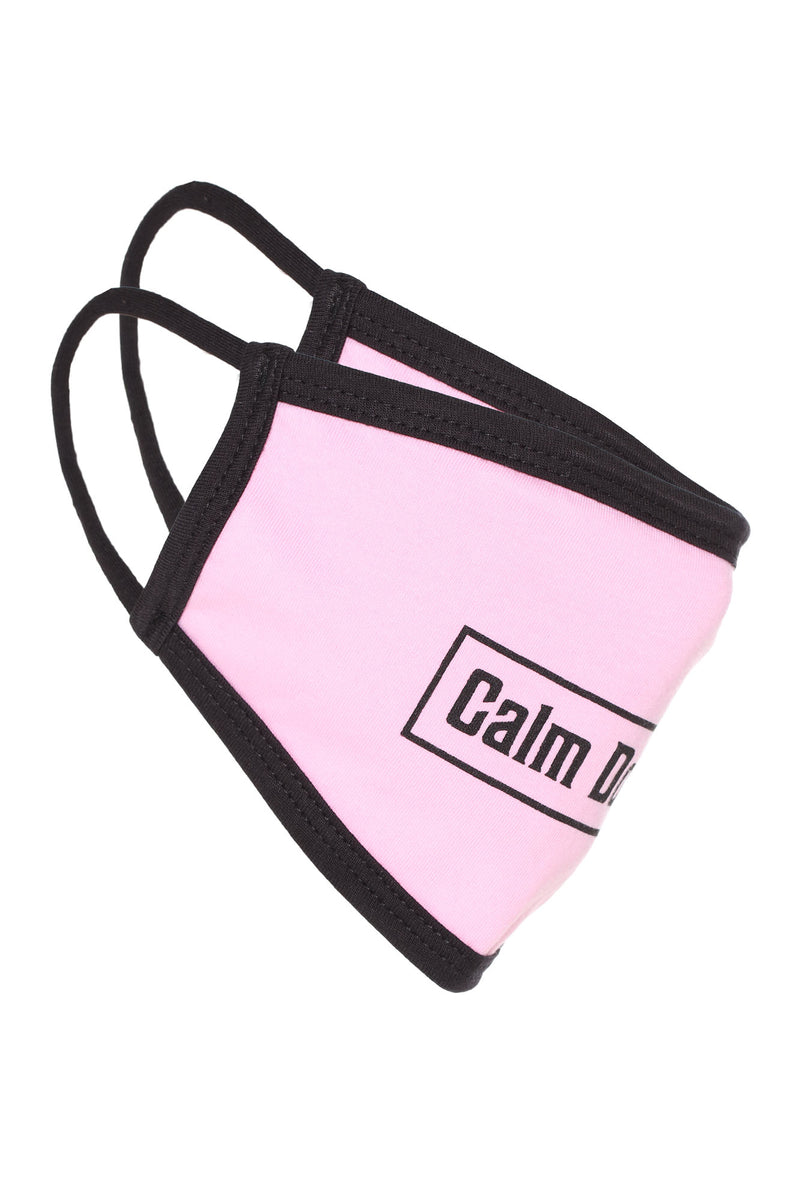 Calm Down Face Mask - Pink | Fashion Nova, Facemasks | Fashion Nova