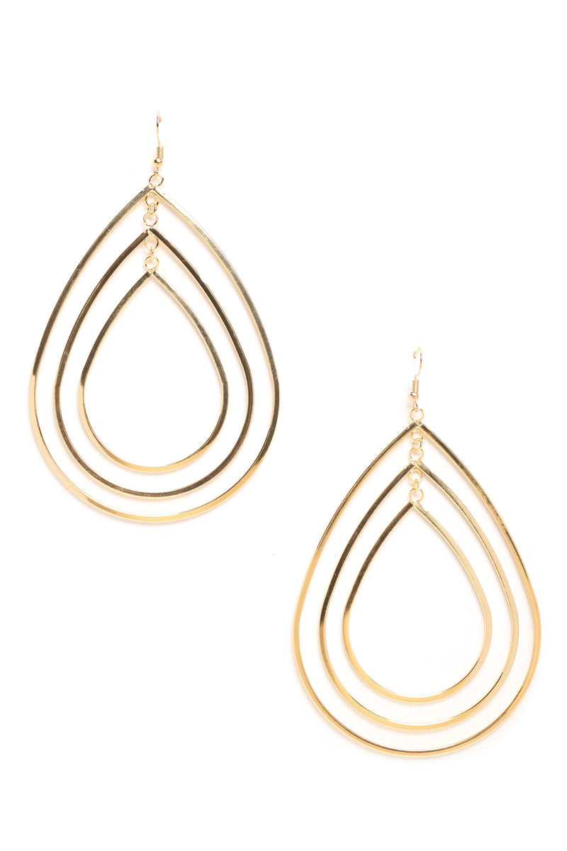 Supermodel Strut Earrings - Gold | Fashion Nova, Jewelry | Fashion Nova
