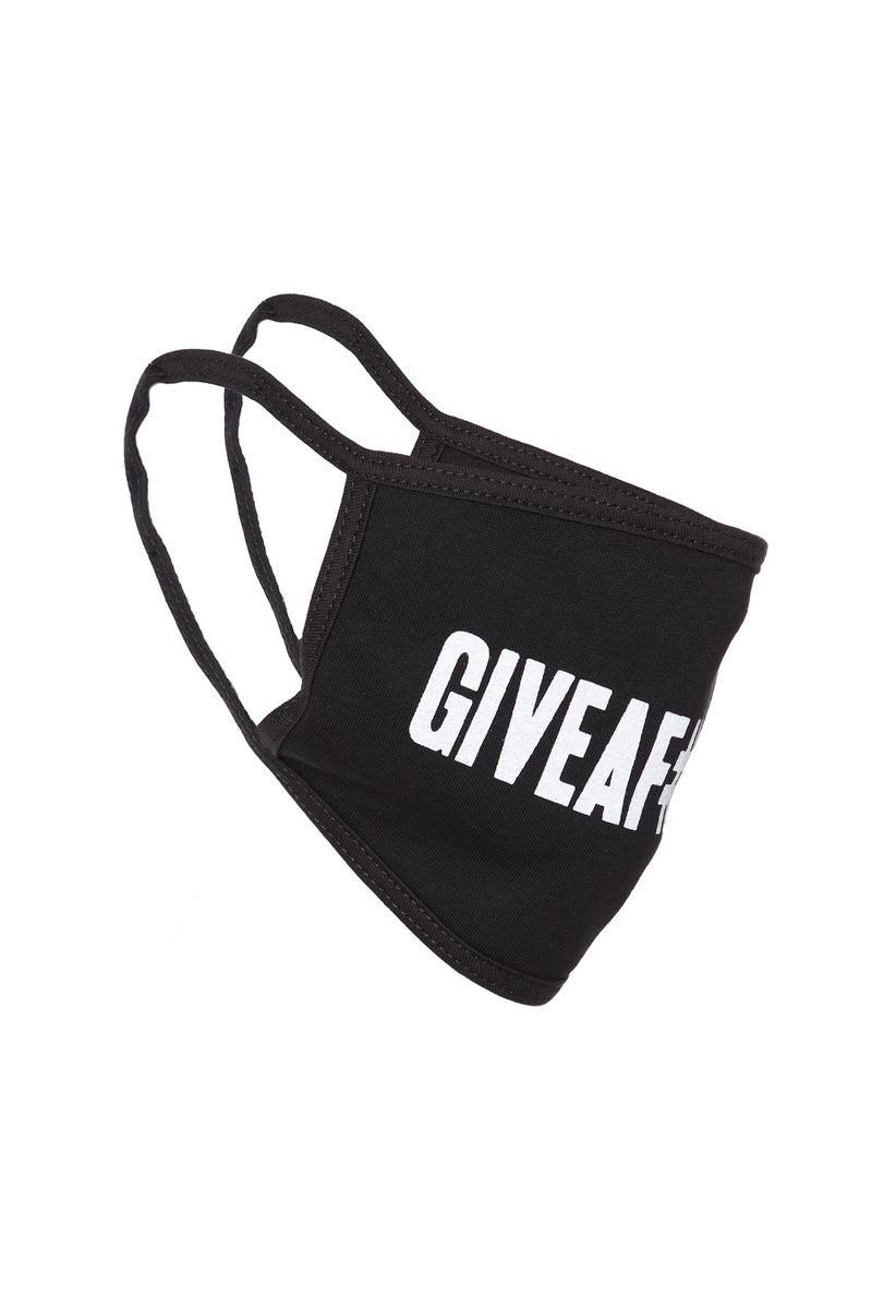 Give A F#@K Face Mask - Black/White | Fashion Nova, Facemasks | Fashion ...