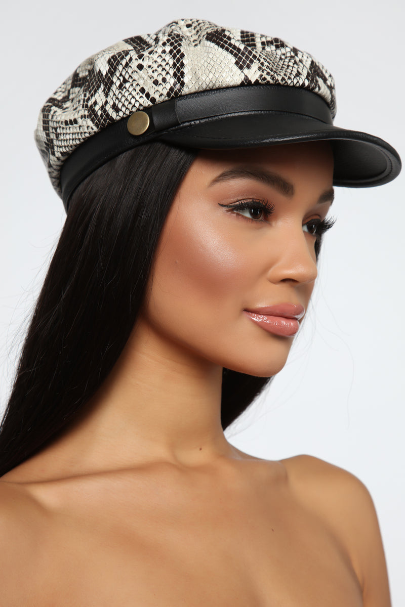 Slither Away Cabby Hat - Grey | Fashion Nova, Accessories | Fashion Nova