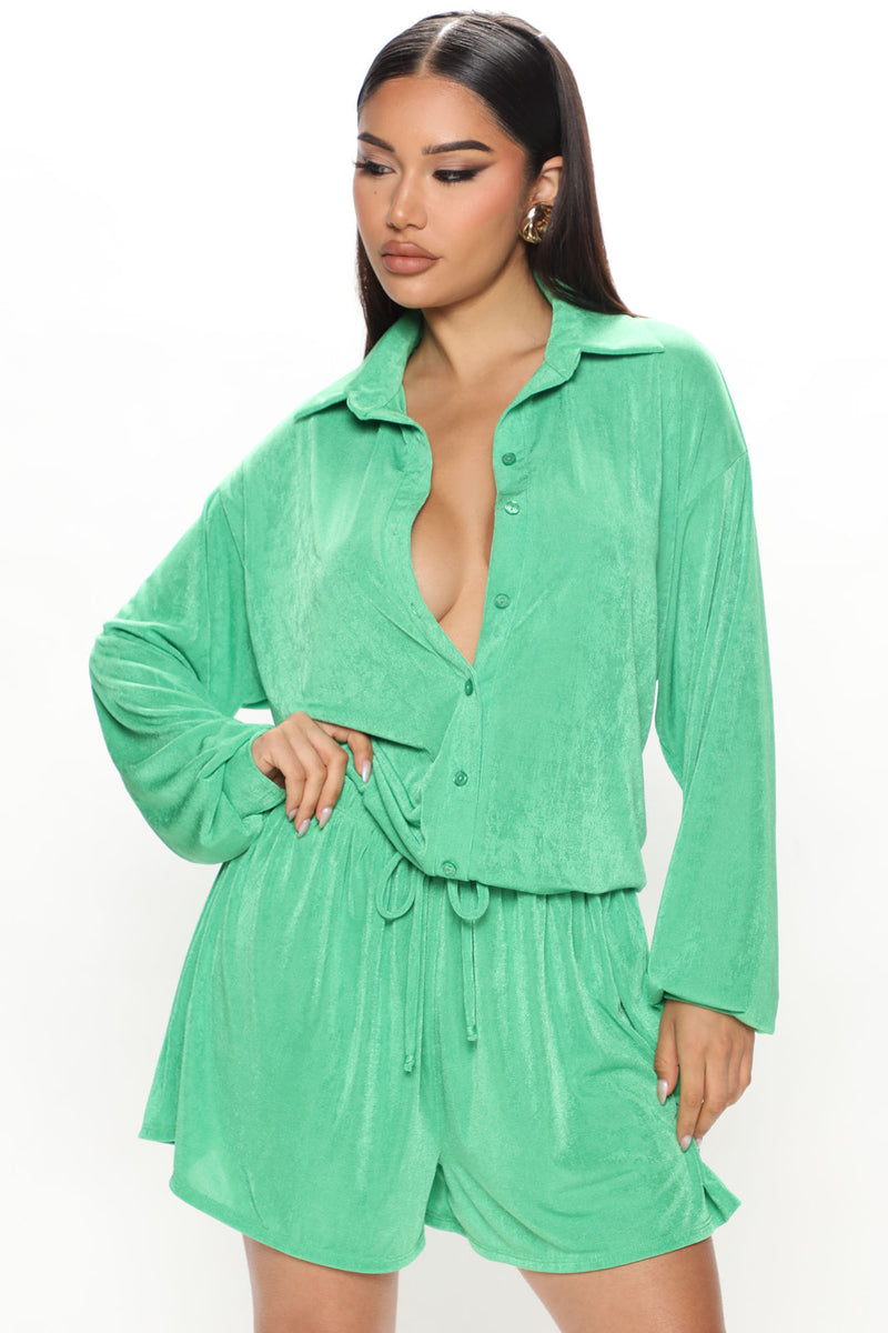 Sabrina Slinky Short Set - Kelly Green | Fashion Nova, Matching Sets ...