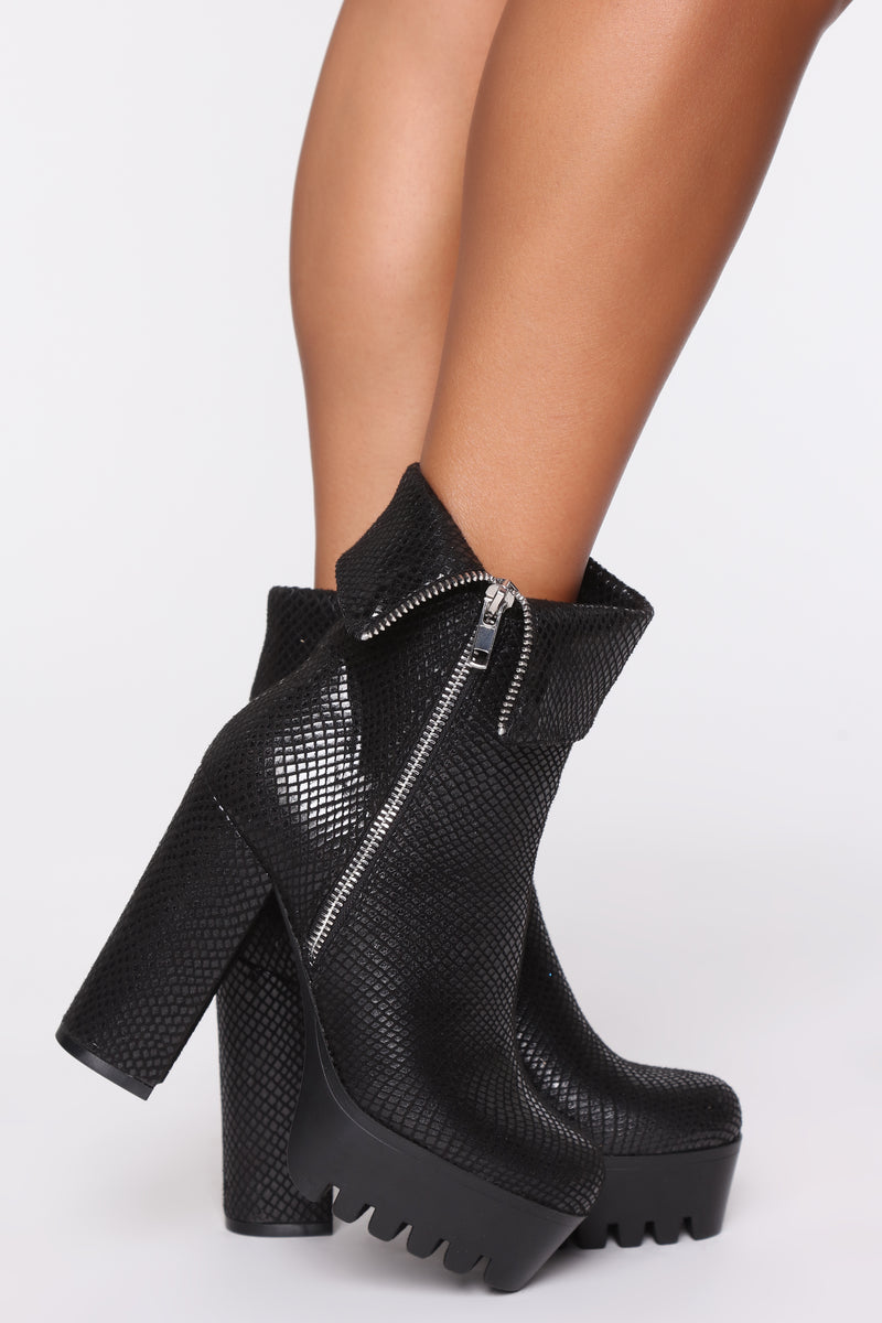 Demolition Booties - Black | Fashion Nova, Shoes | Fashion Nova