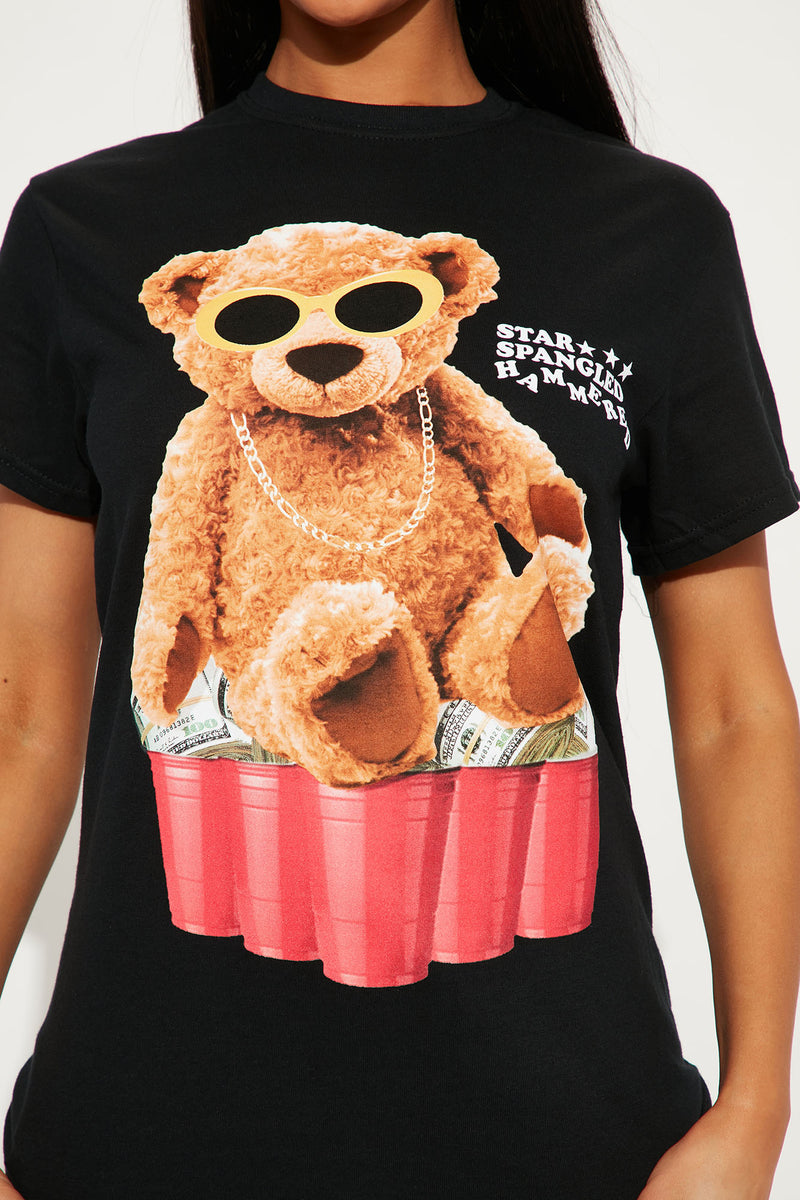 Red Cup Teddy Top - Black | Fashion Nova, Screens Tops and Bottoms ...