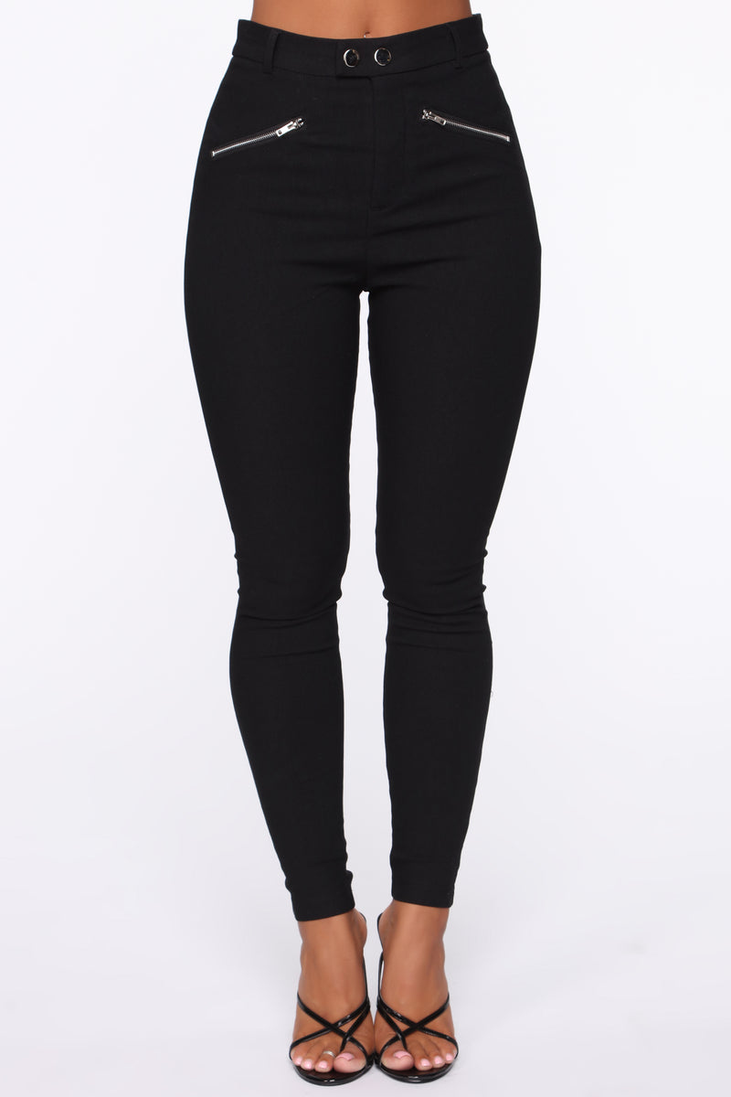 Modern Day High Rise Pants - Black | Fashion Nova, Pants | Fashion Nova