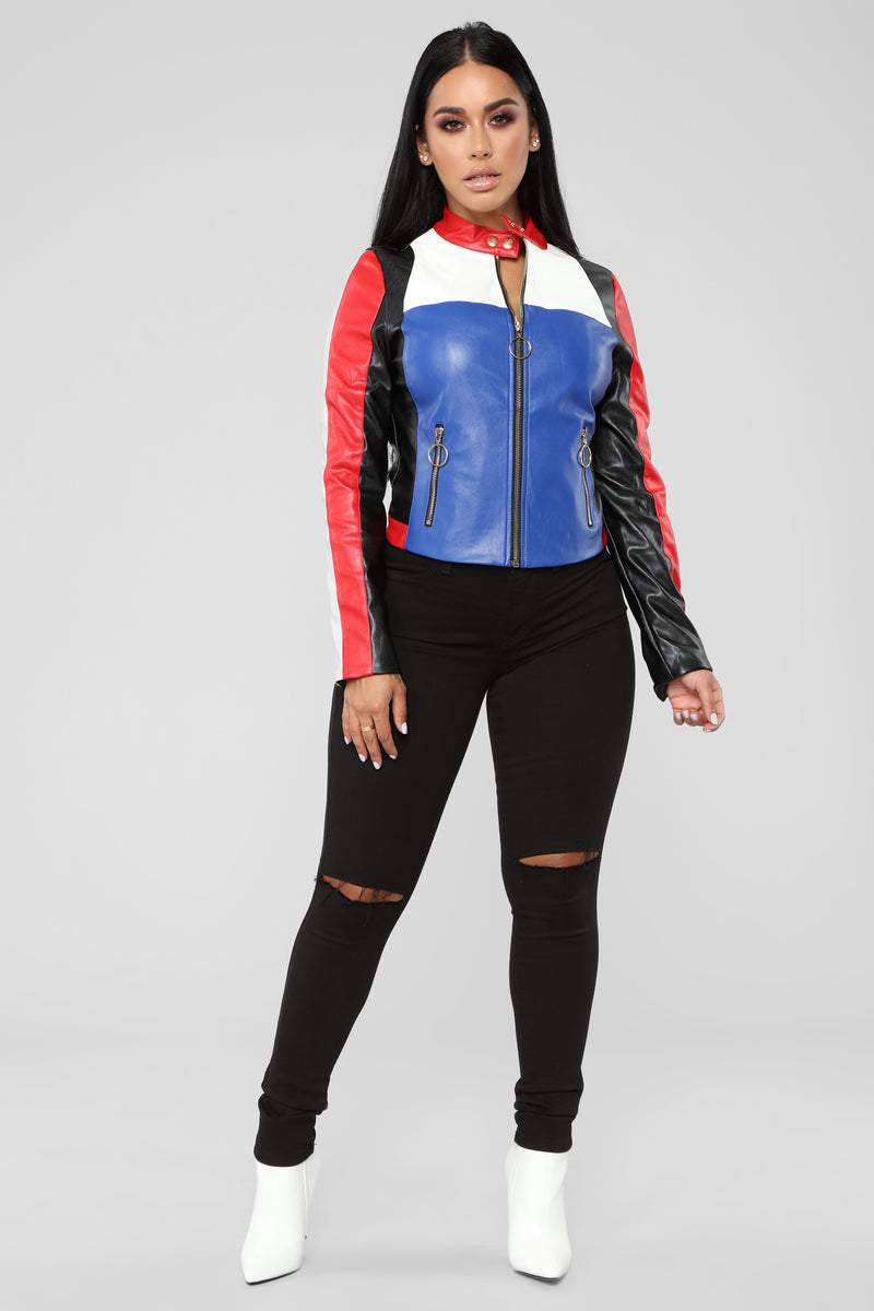 Not Your Average Colorblock Jacket - Multicolor | Fashion Nova, Jackets ...