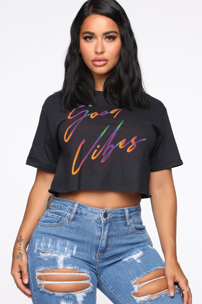 Better Than Ever Crop Top - Black | Fashion Nova, Screens Tops and ...