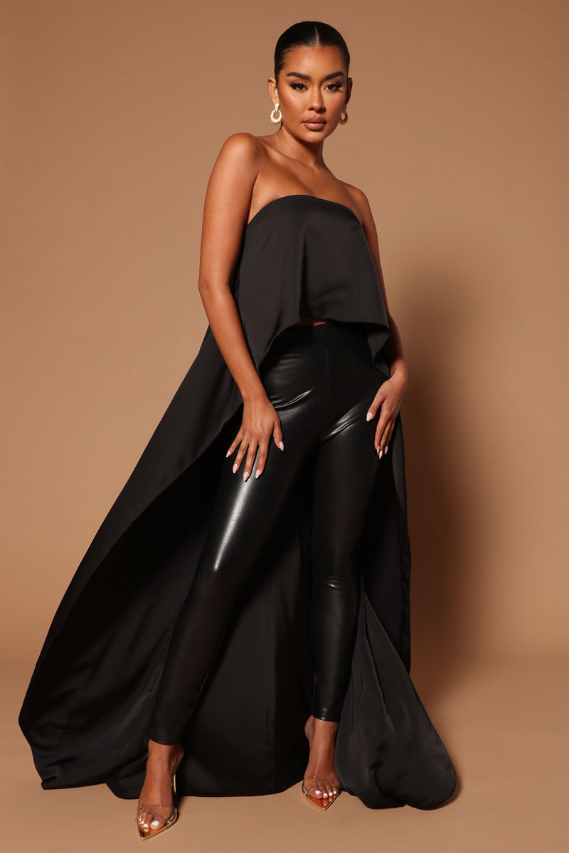 Shelly High Low Tube Top - Black | Fashion Nova, Luxe | Fashion Nova