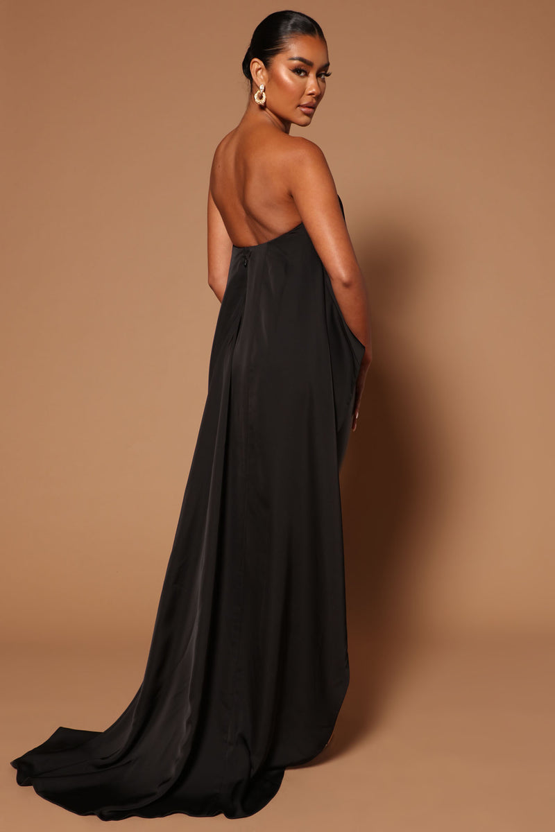 Shelly High Low Tube Top - Black | Fashion Nova, Luxe | Fashion Nova