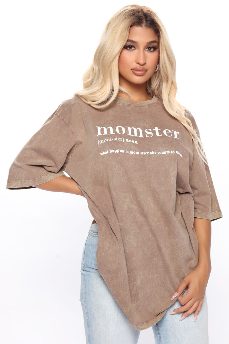 Define Momster Tunic Top - Brown | Fashion Nova, Screens Tops and ...