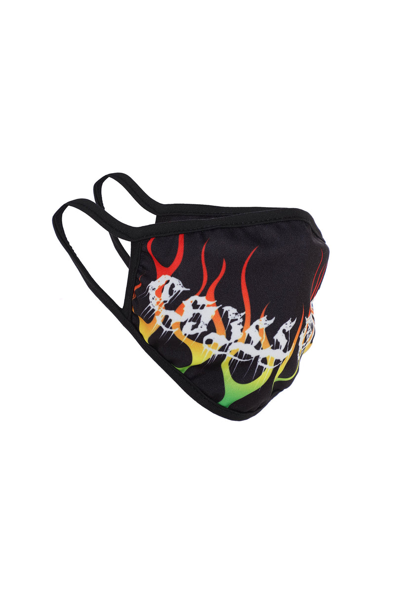 Chill Flame Face Mask - Black | Fashion Nova, Facemasks | Fashion Nova