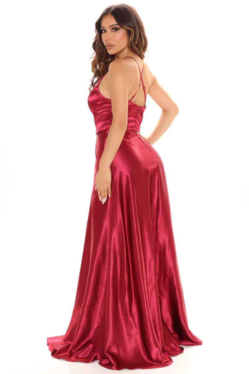 Belle Of The Ball Maxi Dress - Wine | Fashion Nova, Dresses | Fashion Nova