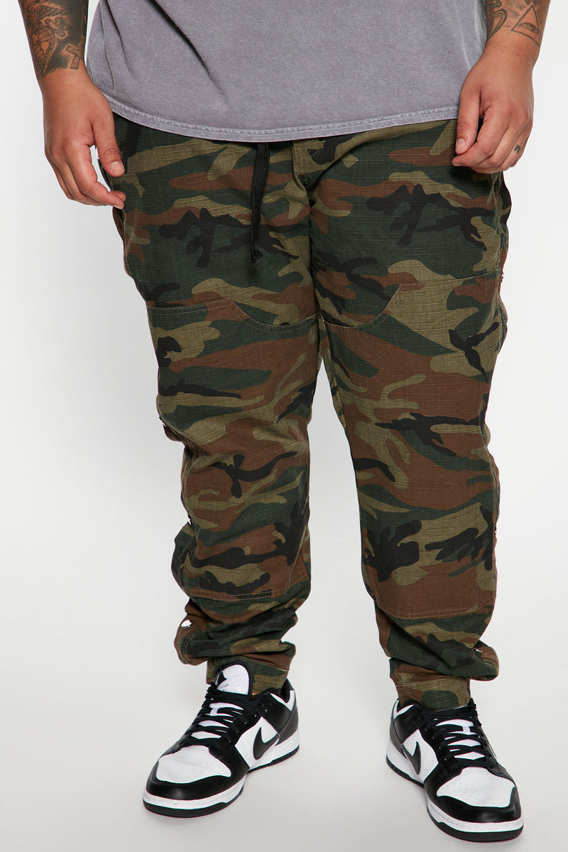 Easy Side Snap Button Pants - Camouflage | Fashion Nova, Mens Pants ...
