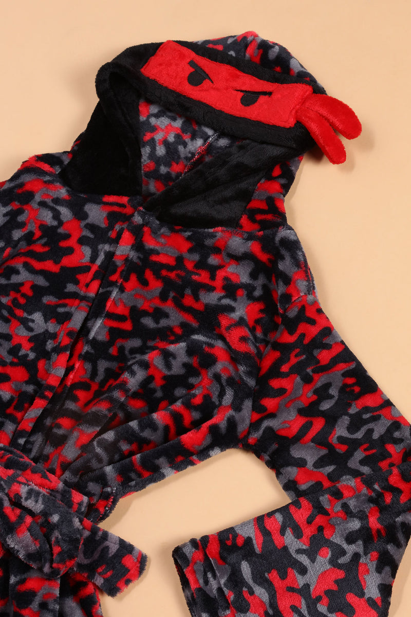 Mini Camo Ninja Hooded Robe - Camouflage | Fashion Nova, Kids Sleepwear ...
