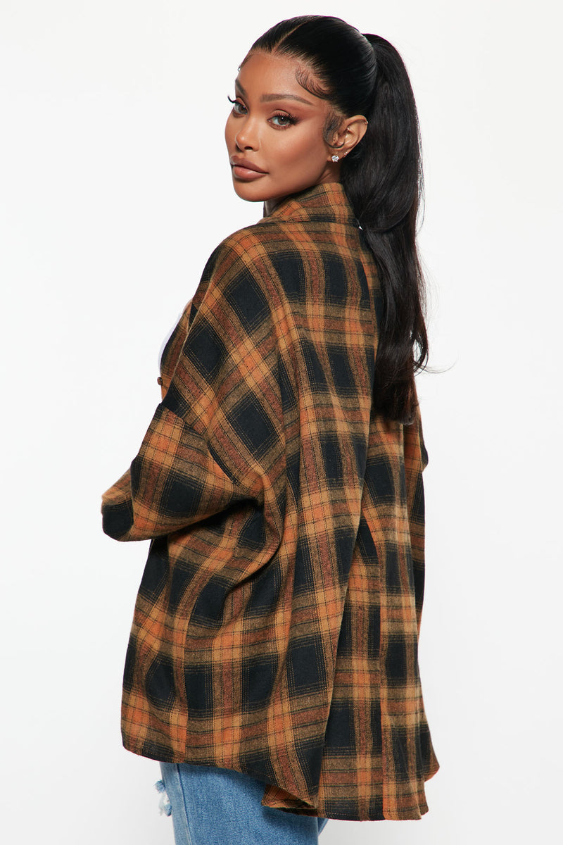 Avani Plaid Shirt - Mustard/combo | Fashion Nova, Shirts & Blouses ...