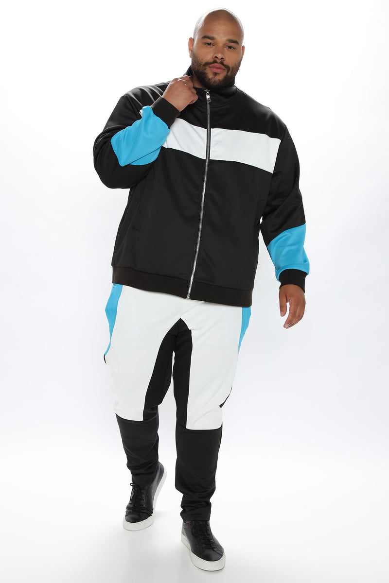 Jace Track Pant - Black/combo | Fashion Nova, Mens Pants | Fashion Nova