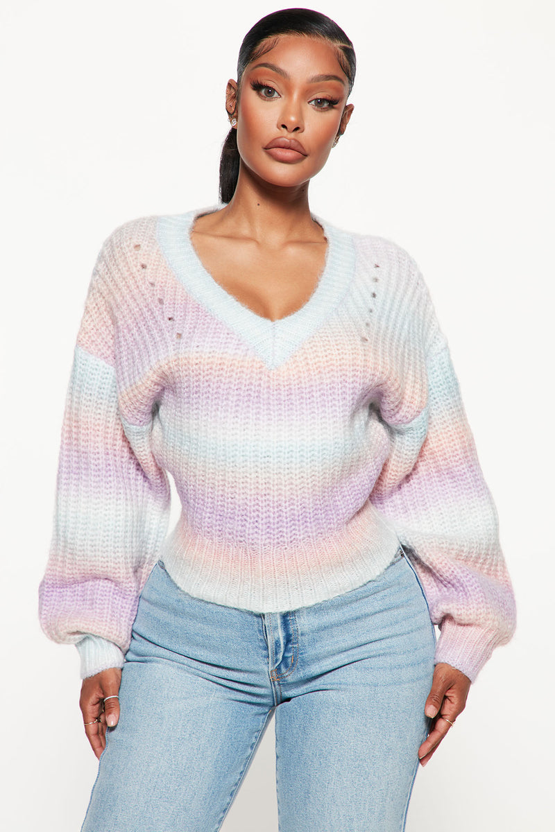Sweet As Candy Sweater - Multi Color | Fashion Nova, Sweaters | Fashion ...
