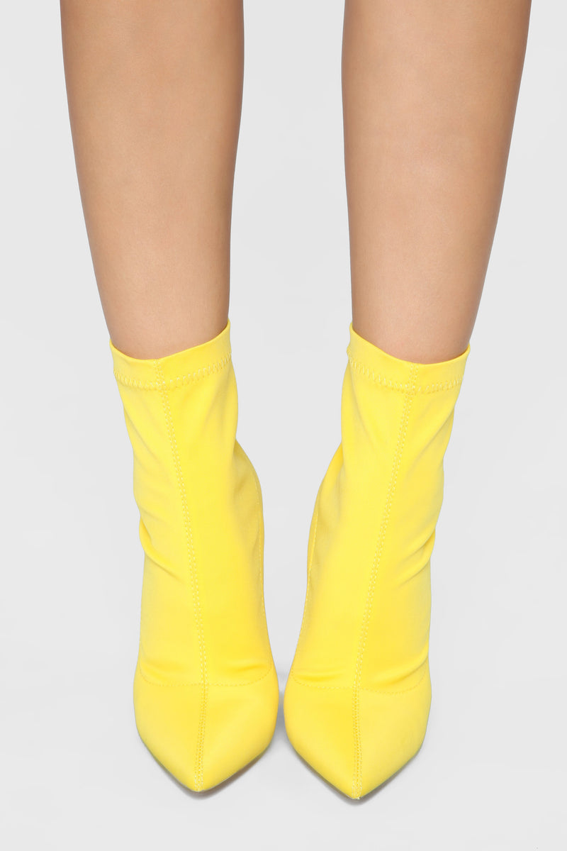 In The Muse Bootie - Yellow | Fashion Nova, Shoes | Fashion Nova
