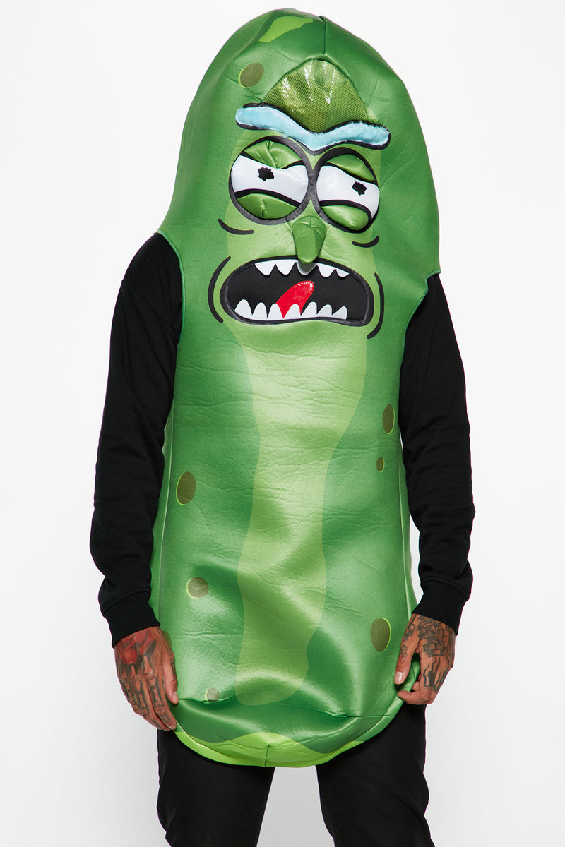 Pickle Rick Costume - Green | Fashion Nova, Mens Costumes | Fashion Nova