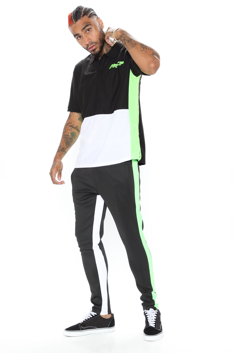 Drip Drip Track Pant - Black/combo | Fashion Nova, Mens Pants | Fashion ...