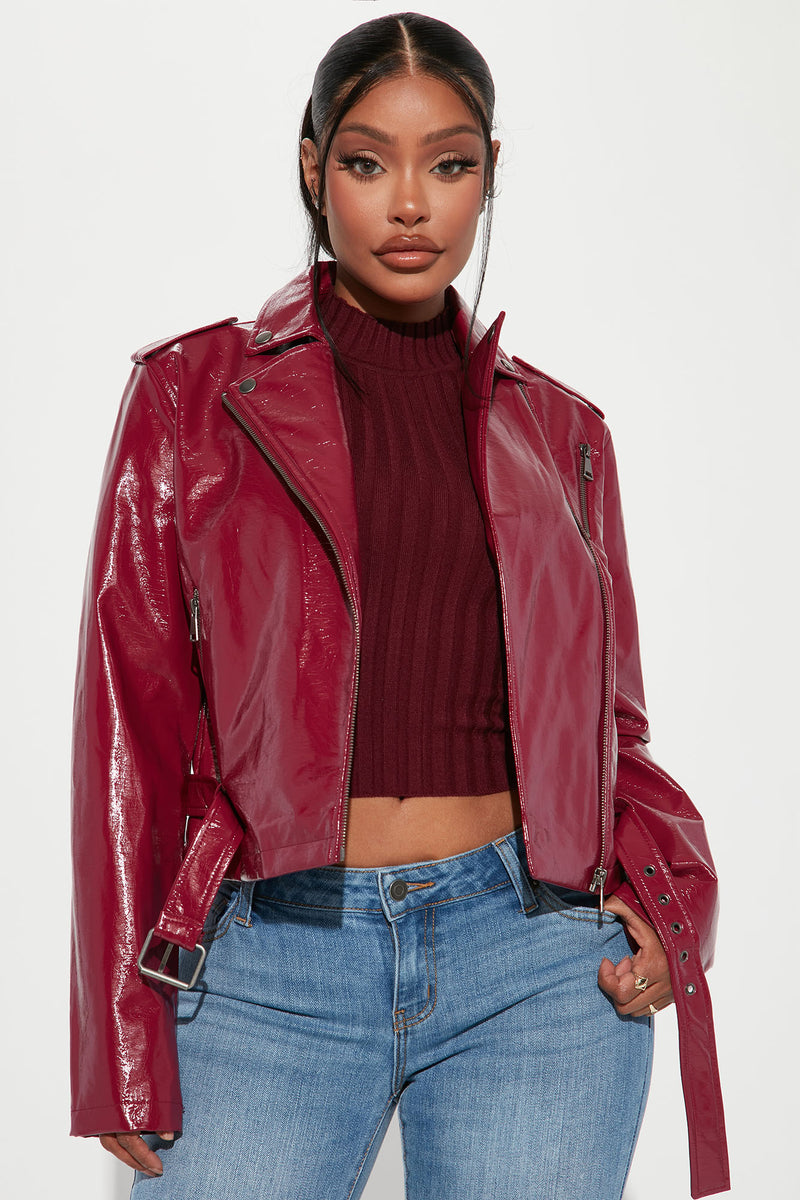 Wheels Up Moto Jacket - Magenta | Fashion Nova, Jackets & Coats ...