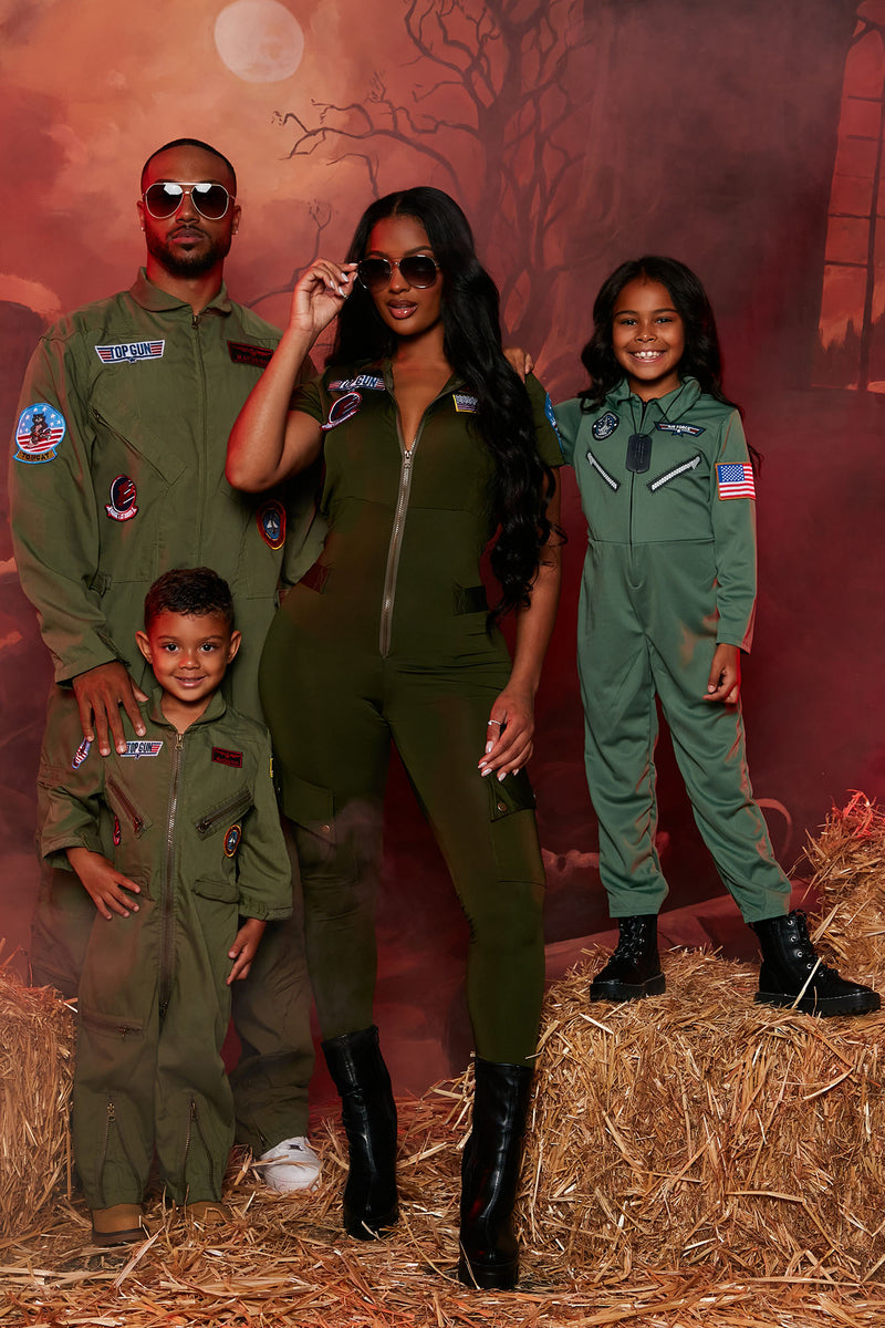 Mini Jet Pilot Costume - Olive | Fashion Nova, Kids Costumes | Fashion Nova