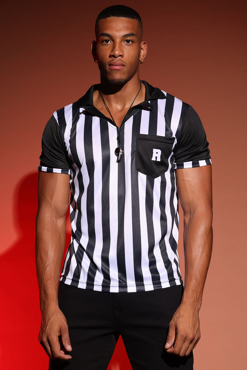 Men's Referee 2 Piece Costume Set - Black/combo | Fashion Nova, Mens ...