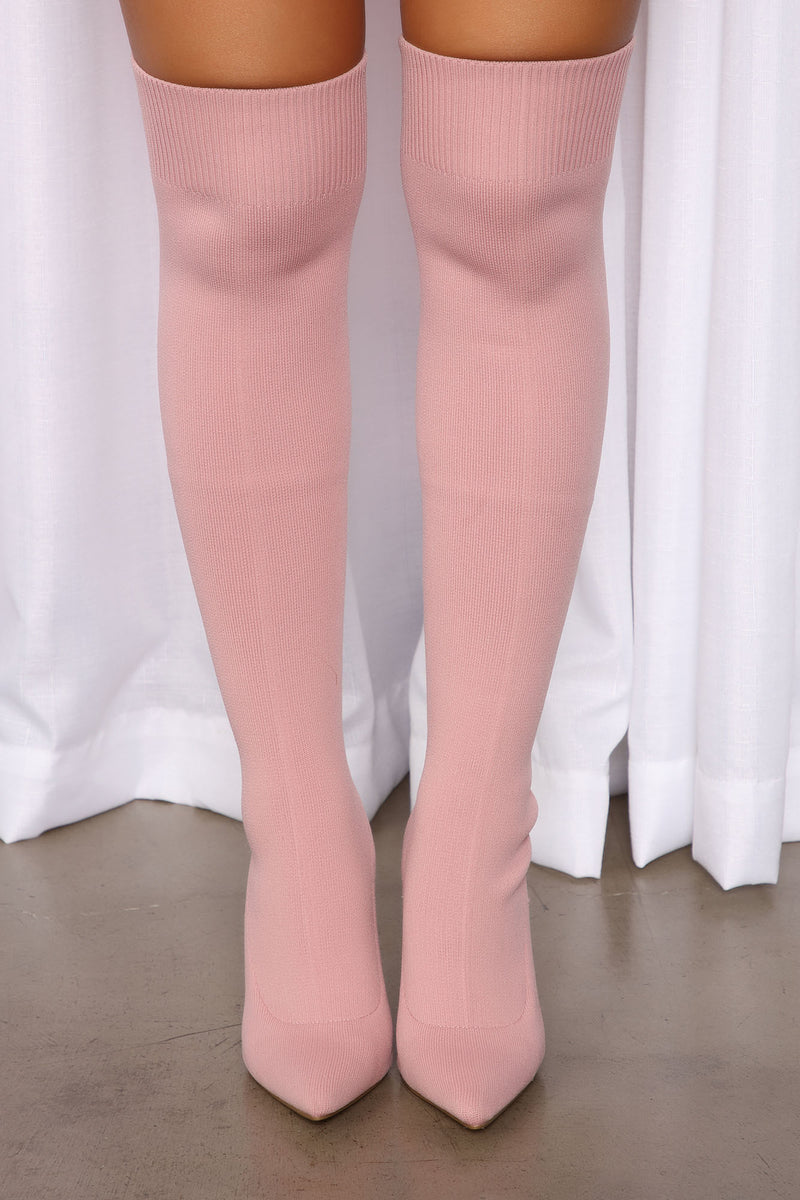 New York Angel Boots - Pink | Fashion Nova, Shoes | Fashion Nova