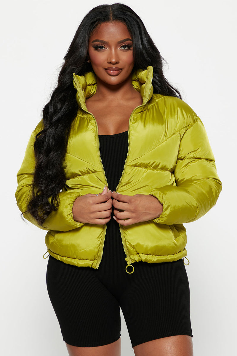 City Streets Puffer Jacket - Chartreuse | Fashion Nova, Jackets & Coats ...