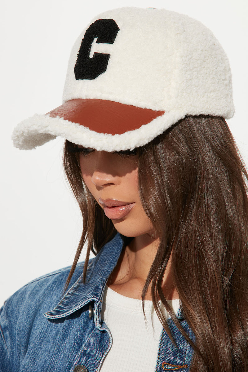 Sincerely Yours C Baseball Cap - Ivory/combo | Fashion Nova ...