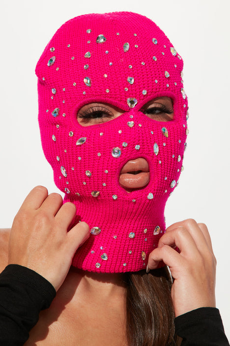 Hot Pink Ski Mask