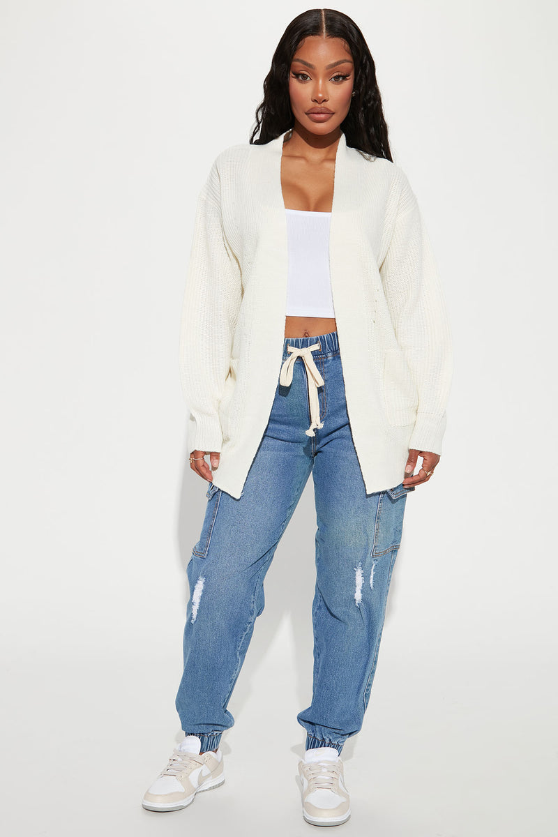 Lizzy Cardigan Sweater - Ivory | Fashion Nova, Sweaters | Fashion Nova