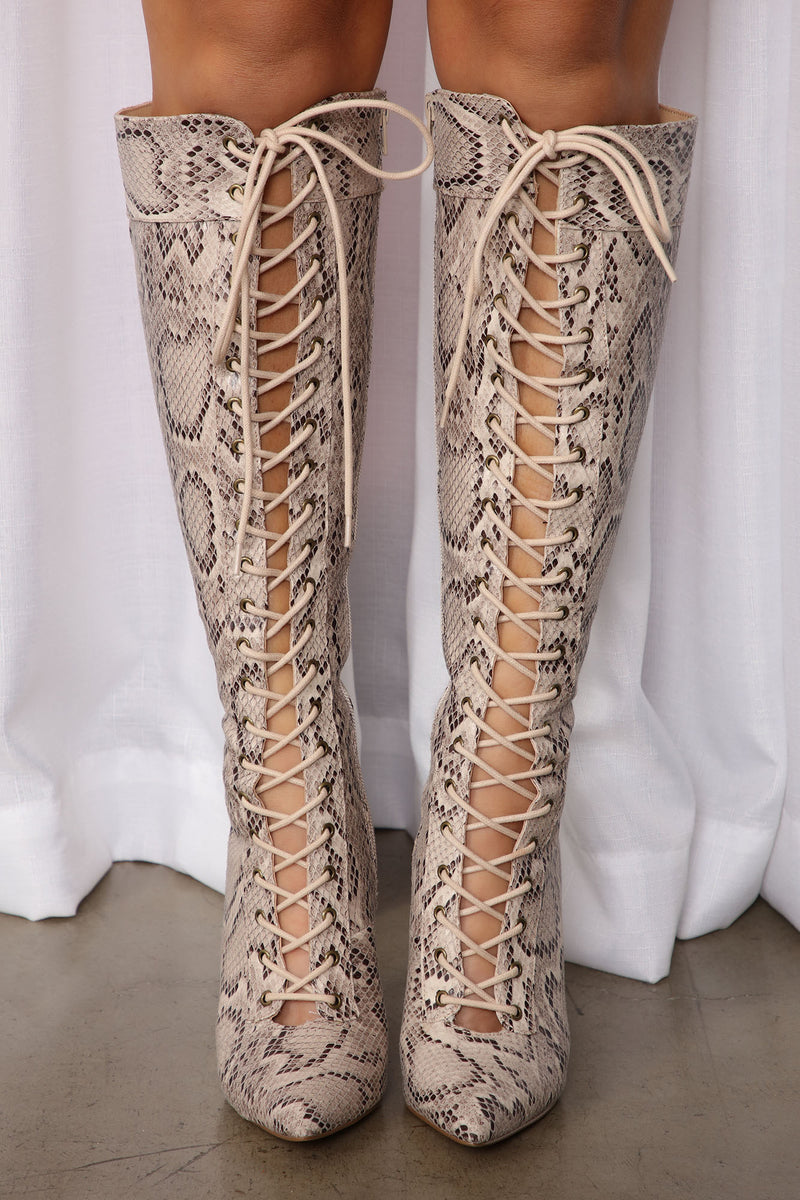 Can't Fight This Feeling Boots - Brown/combo | Fashion Nova, Shoes ...