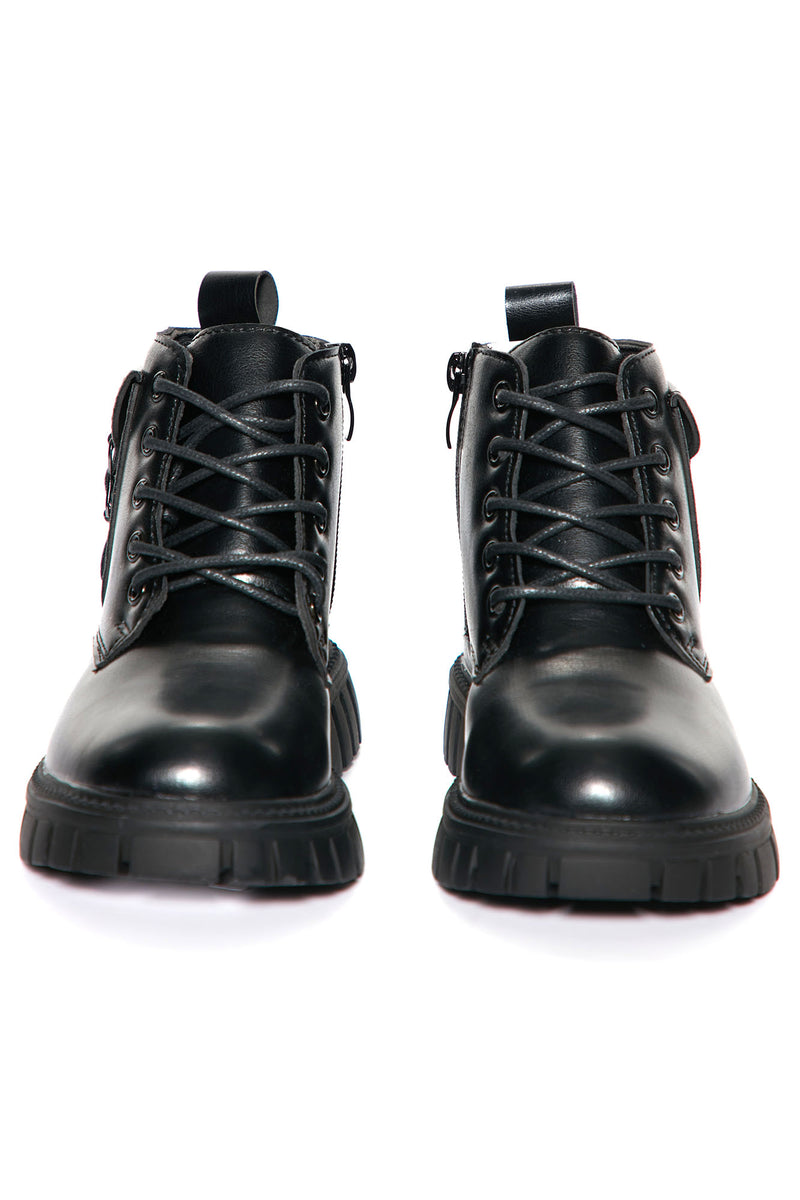Mini Brave Girl Boots - Black | Fashion Nova, Kids Shoes | Fashion Nova