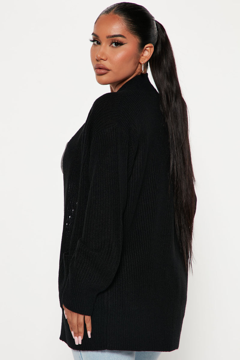 Lizzy Cardigan Sweater - Black | Fashion Nova, Sweaters | Fashion Nova