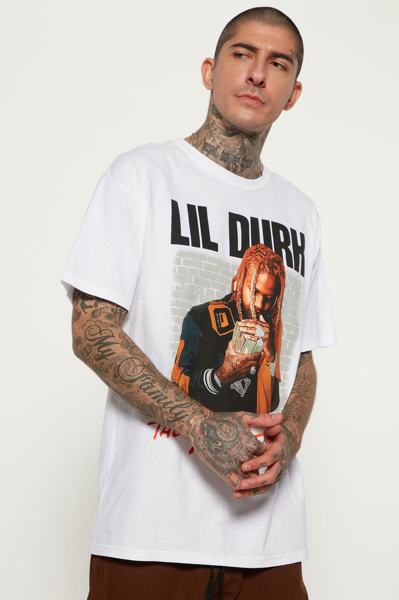 Lil Durk With His Shirt Off