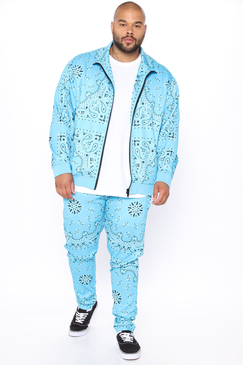 Just Forget It Track Pant - Blue/combo | Fashion Nova, Mens Pants ...