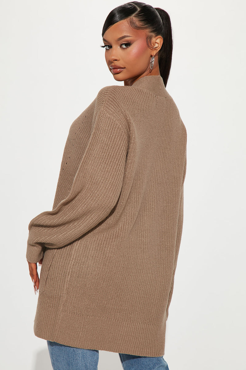 Lizzy Cardigan Sweater - Khaki | Fashion Nova, Sweaters | Fashion Nova