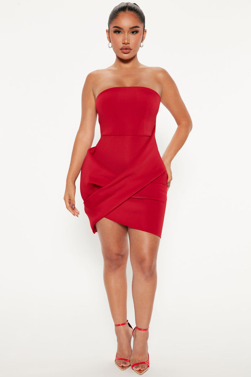 Renee Mini Dress - Red | Fashion Nova, Dresses | Fashion Nova