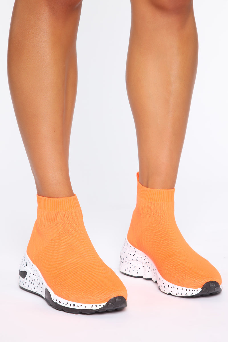 Spot Me Out Sneaker - Orange | Fashion Nova, Shoes | Fashion Nova