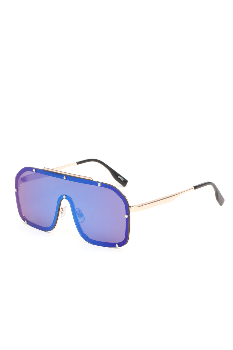 Badass 101 Sunglasses - Blue | Fashion Nova, Sunglasses | Fashion Nova
