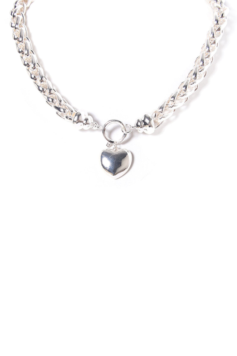 Tough Love Chain Necklace - Silver | Fashion Nova, Jewelry | Fashion Nova
