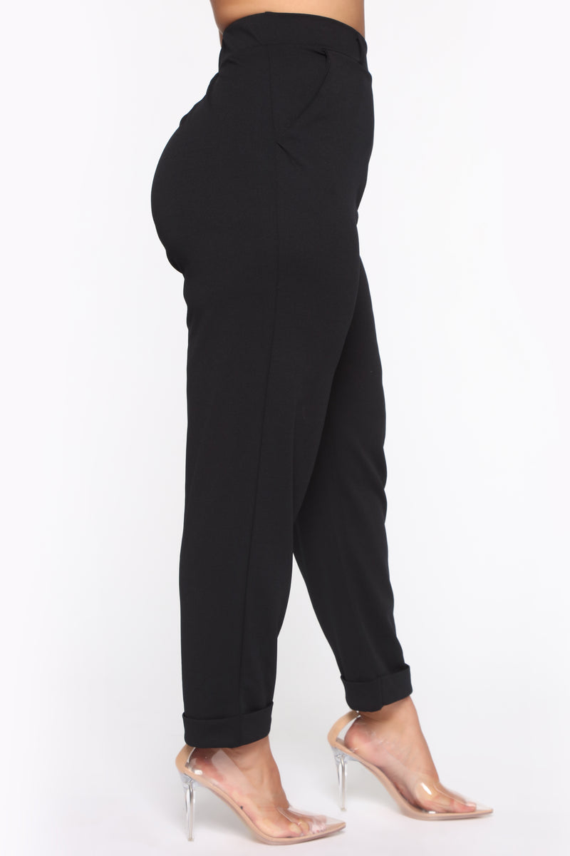 Level Headed Thinkin' Pants - Black | Fashion Nova, Pants | Fashion Nova